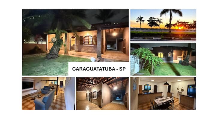 Sua Casa Na Praia A Menos De 500 Metros Do Mar - Caraguatatuba