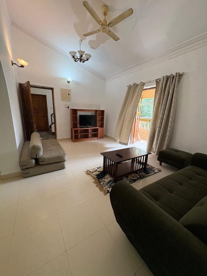 Cozy 2bhk Near Candolim Beach | Perfect For Relax - Goa