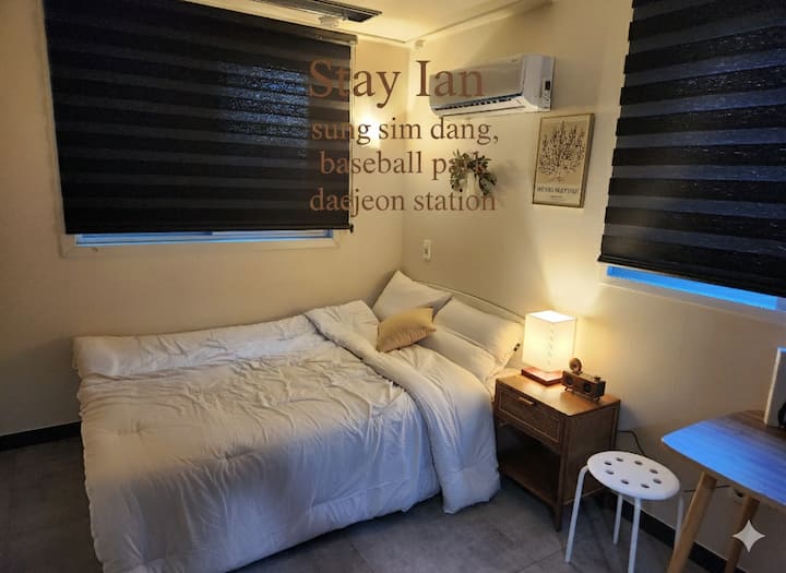[이안]305,성심당486m,야구장차량5분,대흥동,선화동,출장,실습숙소,2박이상 10%할인 - Daejeon