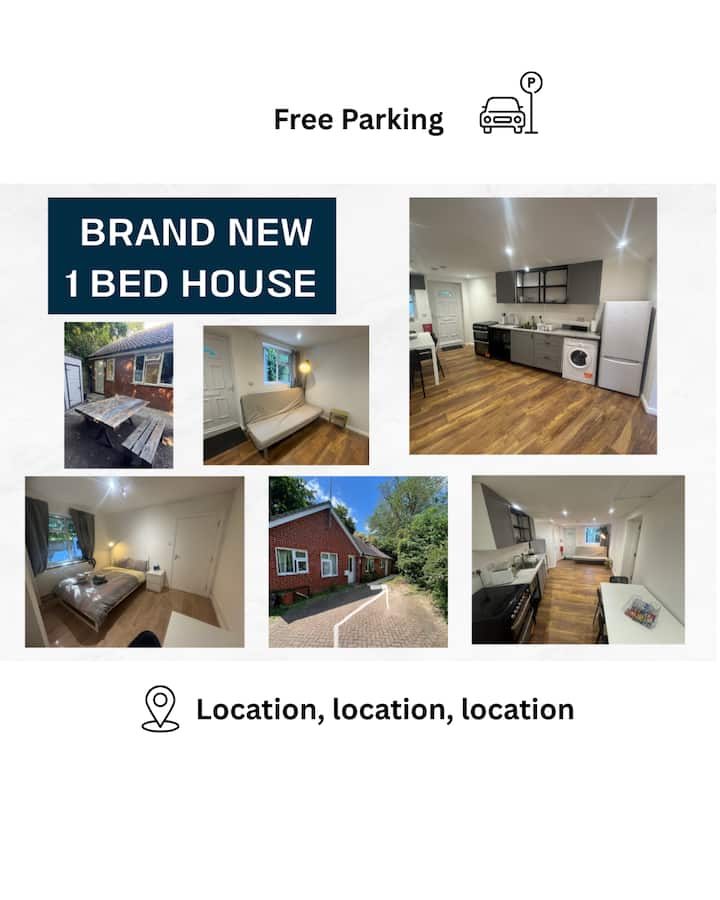 1 Bedhouse-5min Gatwick-35min-centralondon-parking - Redhill