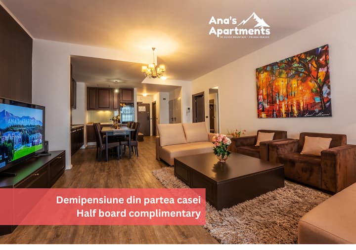 Silver Mountain Ana's Apartments - Apt Dlx 3 Bedrm - Brașov, Rumanía