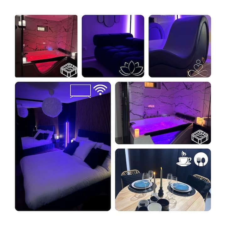 Appartement Jacuzzi Privatif 91 Nuit Insolite - Essonne