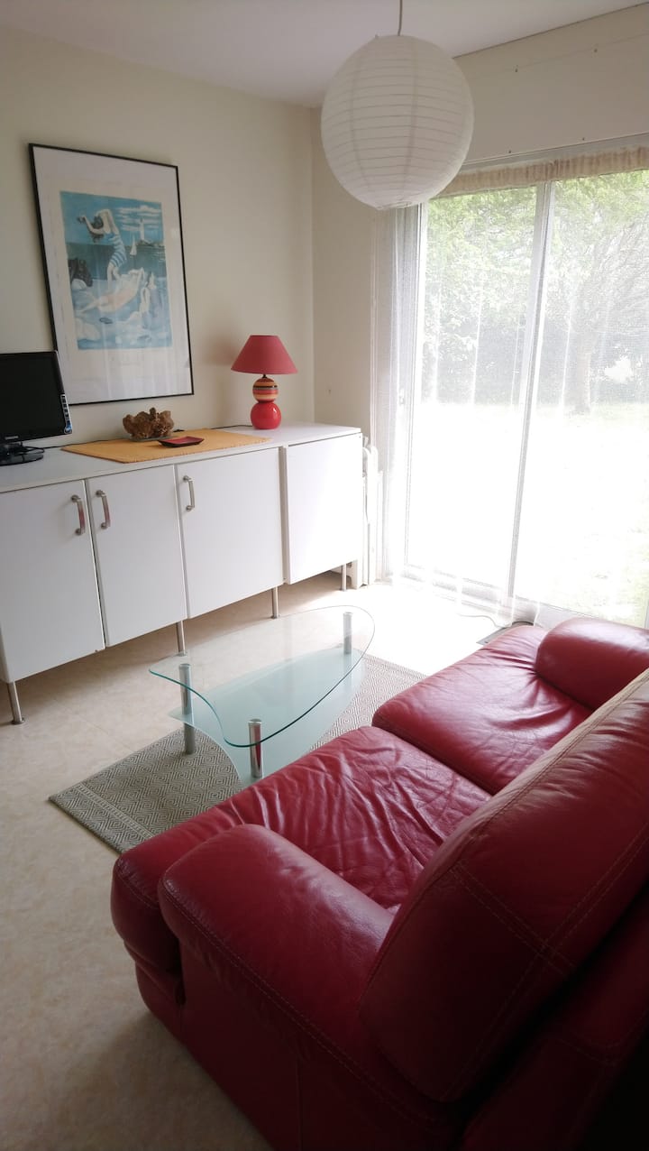Grand Studio Très Calme, De Plain-pied Avec Jardin - Lannion