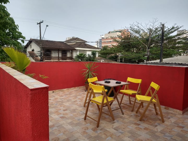 Suíte 3 Com Misto De Conforto! - Guarujá