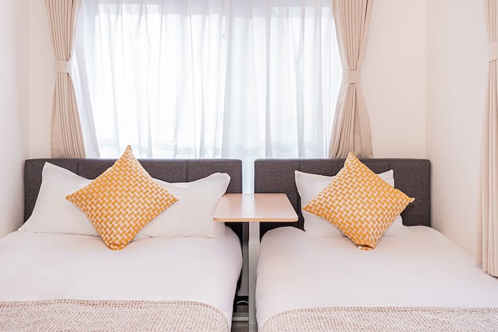 2 Beds Apt W/ Wifi Near Skytree, Easy To Transport - 浅草