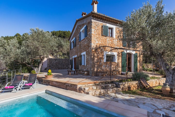 2-bedroom Villa W/pool. Private, Astounding Views - Fornalutx