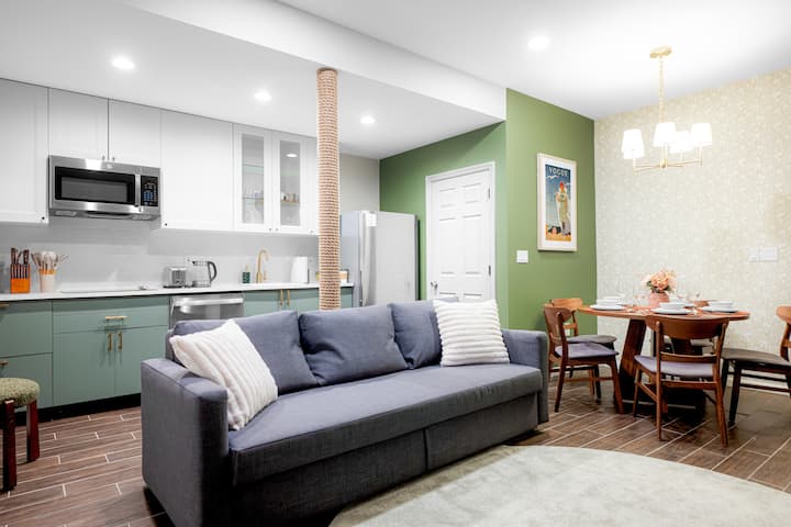 Chaleureux 1ch 15 Min De Nyc 6 Pers, Entrée Privée - Secaucus, NJ