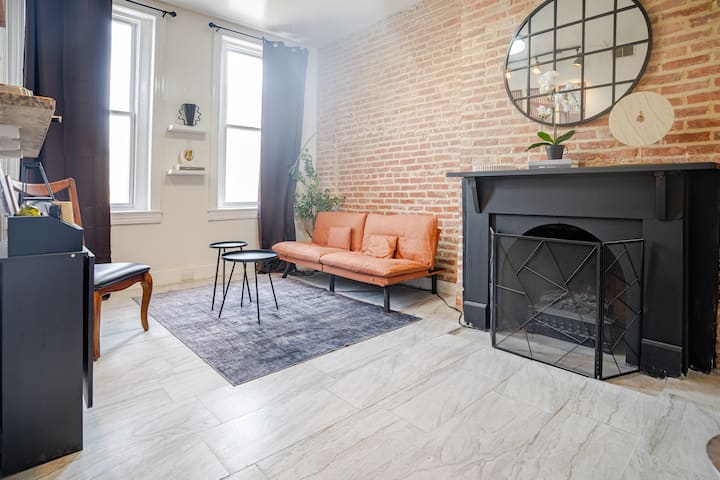 Lovely Boho 2br, Penn Sta/jhu Shuttle Line Pets Ok - Baltimore, MD