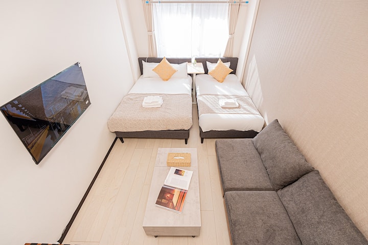 2 Beds Apt W/ Wifi Near Skytree, Easy To Transport - Akihabara