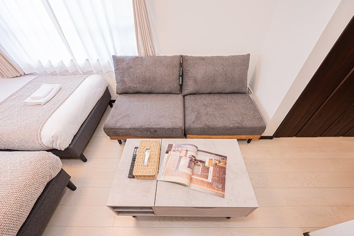 2 Beds Apt W/ Wifi Near Skytree, Easy To Transport - Asakusa