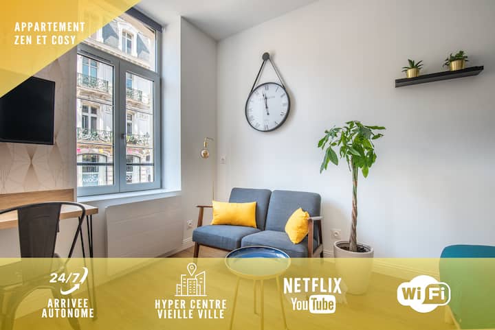 Appartement Zen En Hyper-centre De Boulogne S/ Mer - Boulogne-sur-Mer