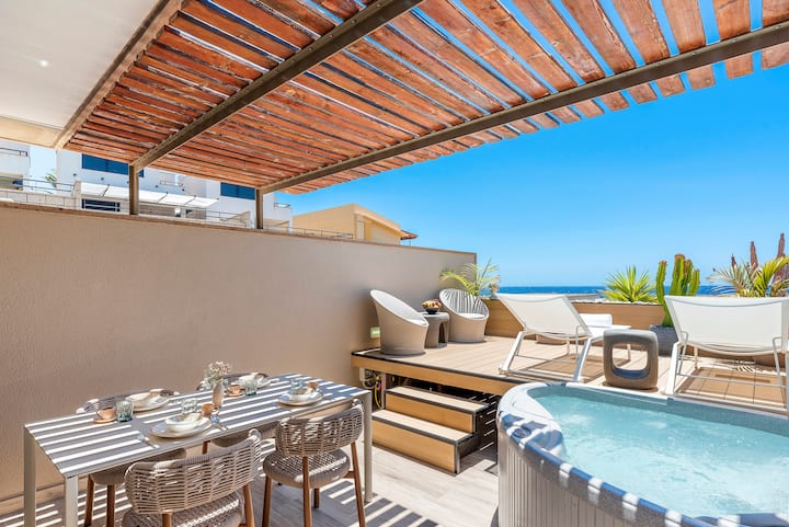 Medano4you Ocean View Terrace Casa Medano - El Médano