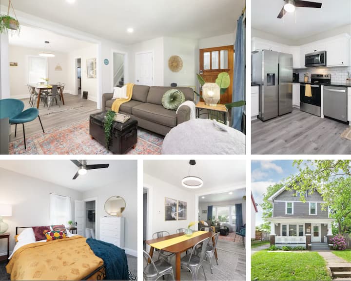 4br Historic Gem | Great For Families +Remote Work - Akron, OH