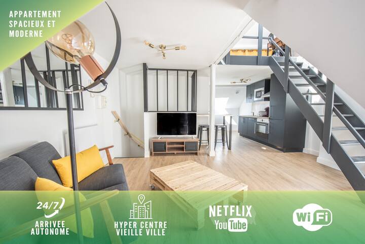 Charmant Duplex Au Cœur Du Centreville De Boulogne - Boulogne-sur-Mer
