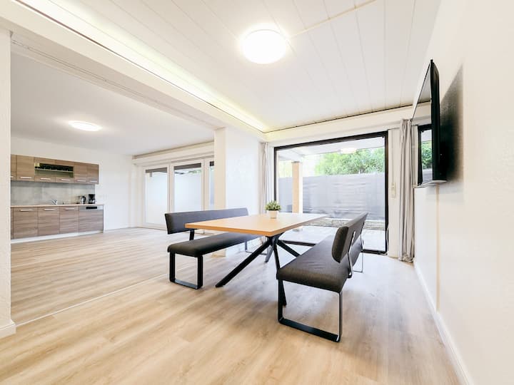 Raj Living - 3 Room - Terrace - 25 Min Messe Dus - Ratingen