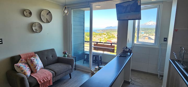 Departamento Nuevo. Vista Inmejorable - Villarrica