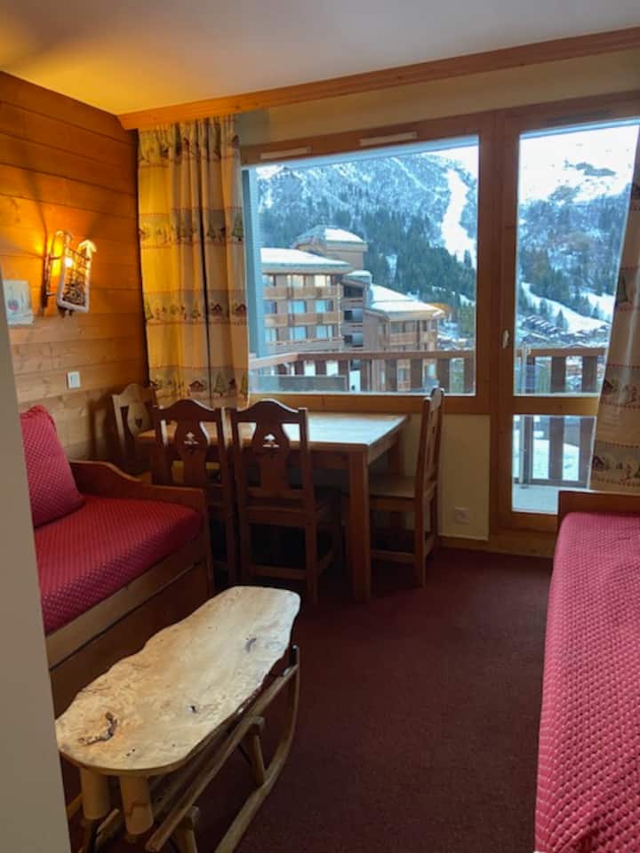 Appart T2  5 Pers+parking Couvert Gratuit Valmorel - Saint-François-Longchamp