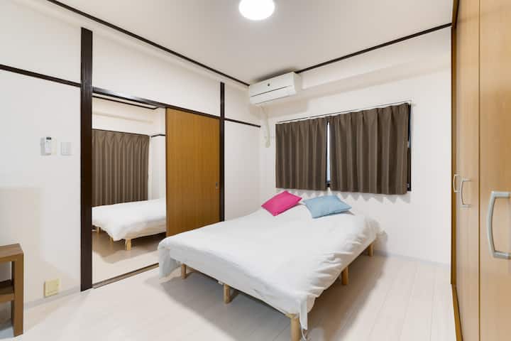 5 Mins Walk To The Entrance Of Dotonbori Cozy Apt - Dotonbori