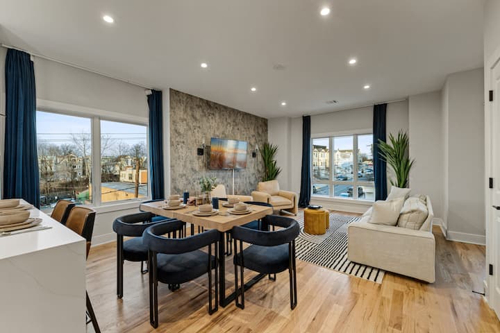 Ask 20%off Free Parkng 2br 2ba+2king Bd Ewr 15min - New York City