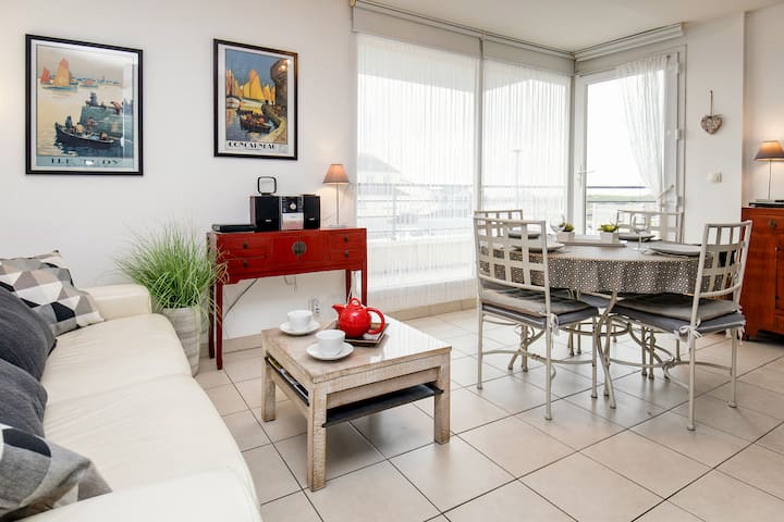 Appartement Vue Mer à Kerfissien - Plouescat