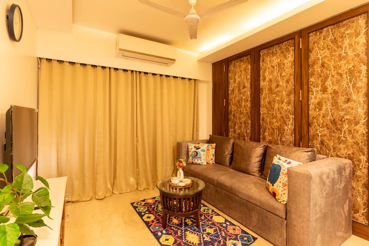 Cozy, Upscale 1 Bhk Apt Near Bkc - Mumbai
