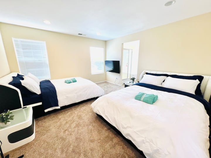 A18-2主/private Tv/free Wifi/near Victoria Gardens - Fontana, CA