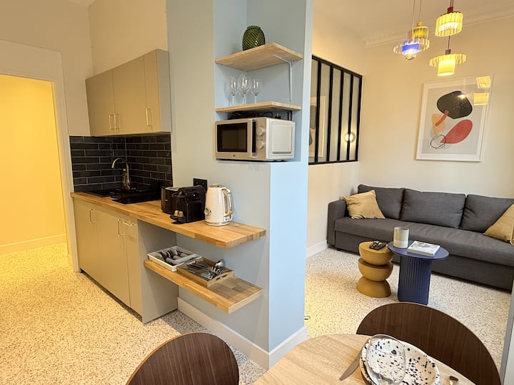 Charmant Appartement 4 Pers - 5 Min Métro Et Canal - Paris 19e Arrondissement