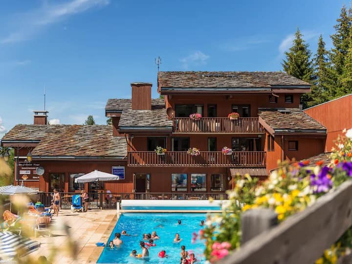 Appart 5 Pers Piscine Sauna - Les Coches