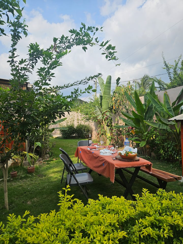 Iléayo - Tiny House Cosy à Kpalimé – Jardin Privé - Togo