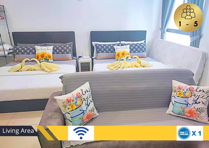 Spacious Cybersquare Ensuite With Pool View #Cs8 - Cyberjaya