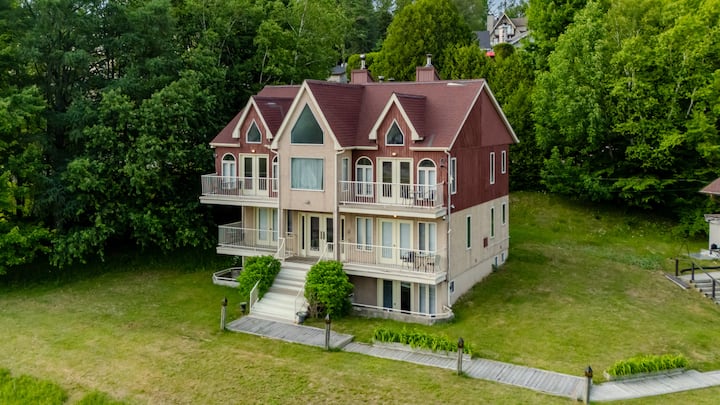 Suite 2 Chambres Avec Jacuzzi Près Du Mont Sauveur - Mont-Gabriel