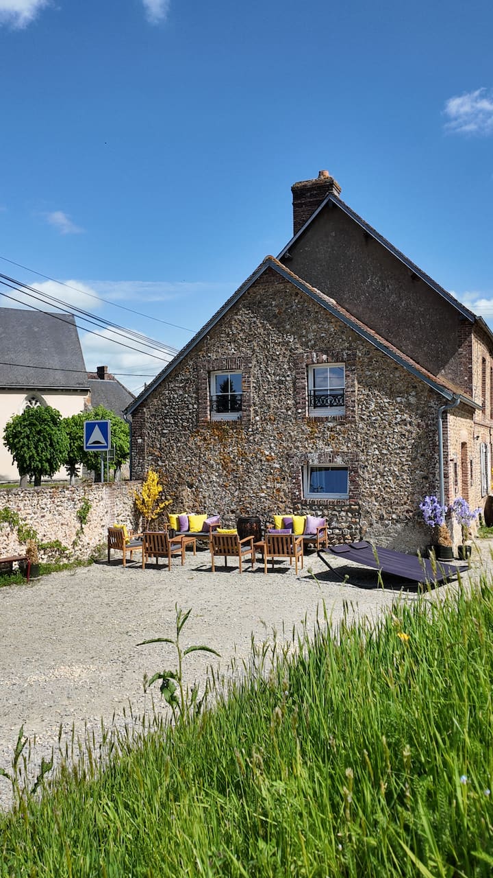 Maison De Campagne - Fêtes Autorisées & Jacuzzi - Orne