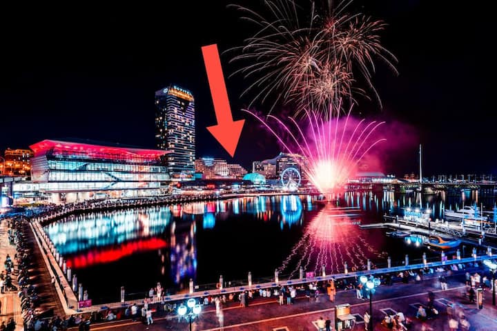 Darling Harbour, Skyline Views, Pool & Parking - Sydney