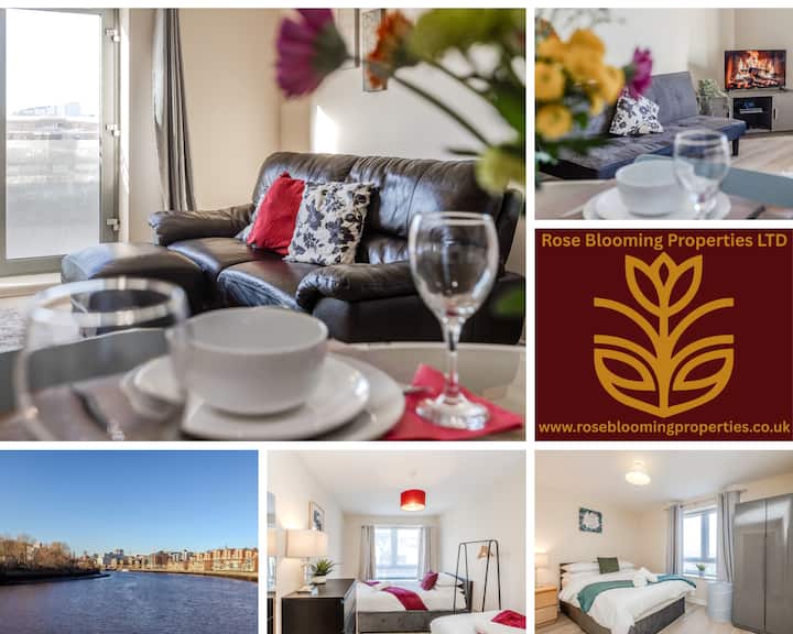 Waterfront Quayside Apt With Secure Carpark & Lift - Newcastle upon Tyne