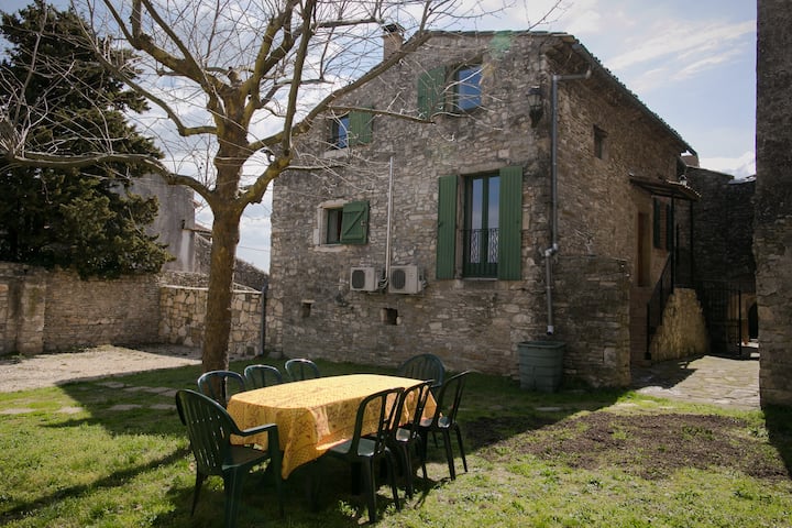 Mas Provençal Avec Jardin Privé - Alès