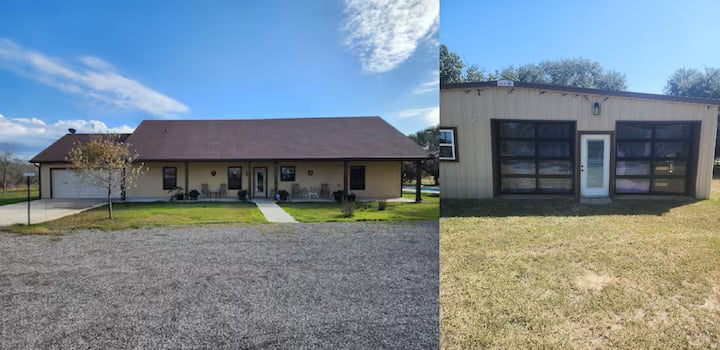 Both Main House & Carriage House W/ Chef’s Kitchen - Seguin