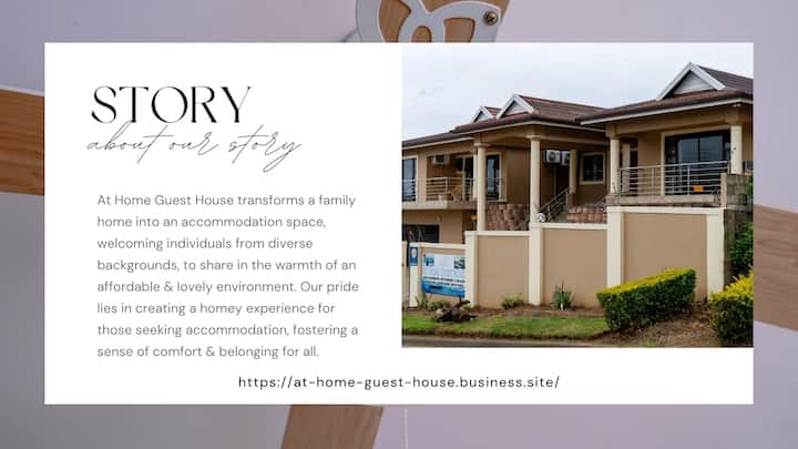 At Home Guest House 2 Sleeper - Inanda