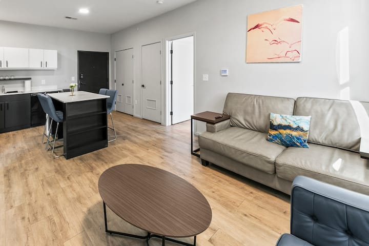Prime Downtown 2bd Apt | Gym - Omaha, NE