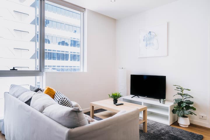 Qv Melb Cbd | State Library | Chinatown | 1br Apt - Rod Laver Arena