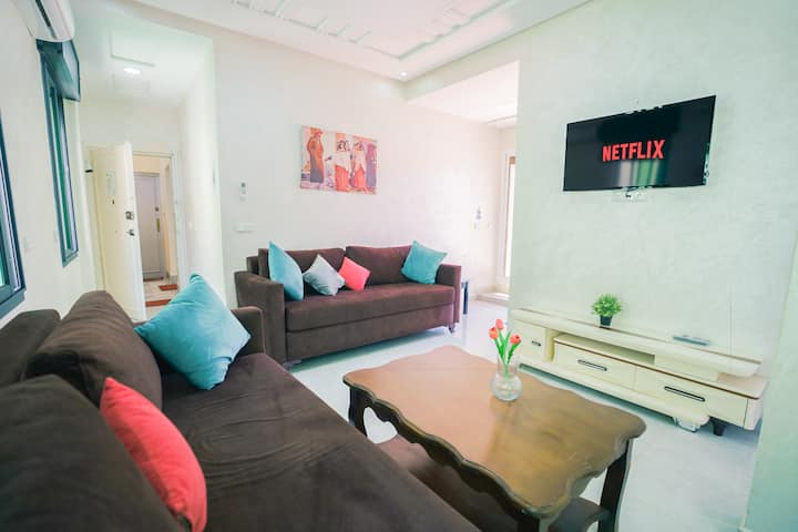 Minimalist Fast Wifi &Ocean View - Tanger