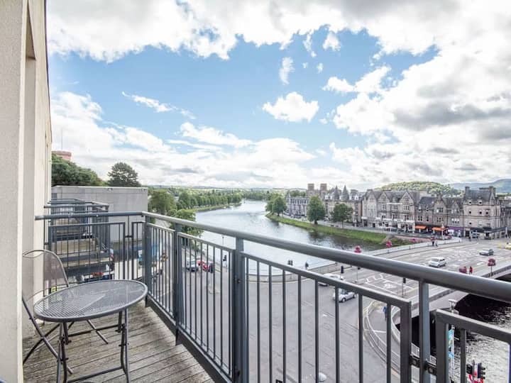 2 Bedroom Riverside Apartment 301-free Parking - インヴァネス
