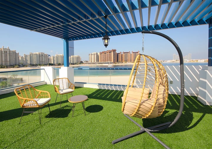 Breathtaking Villa W/ Roof Garden And Beach Access - Dubai