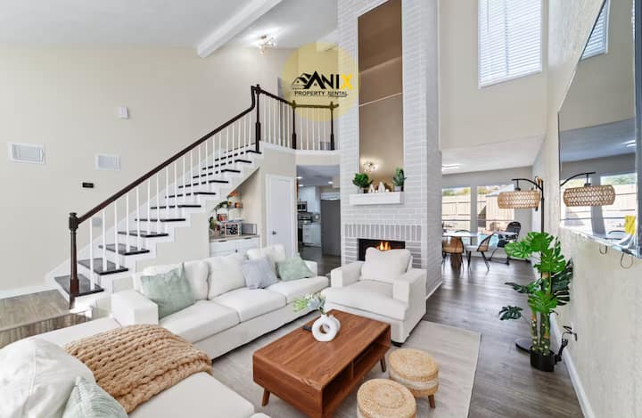 Japandi Home | Pool • 4br/2.5ba • Near Galleria • - Memorial - Houston