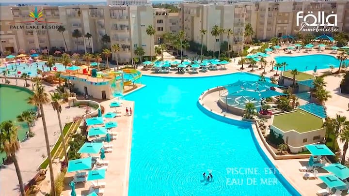 Appartement Moderne Et Spacieux S+1 Vue Piscine - Monastir