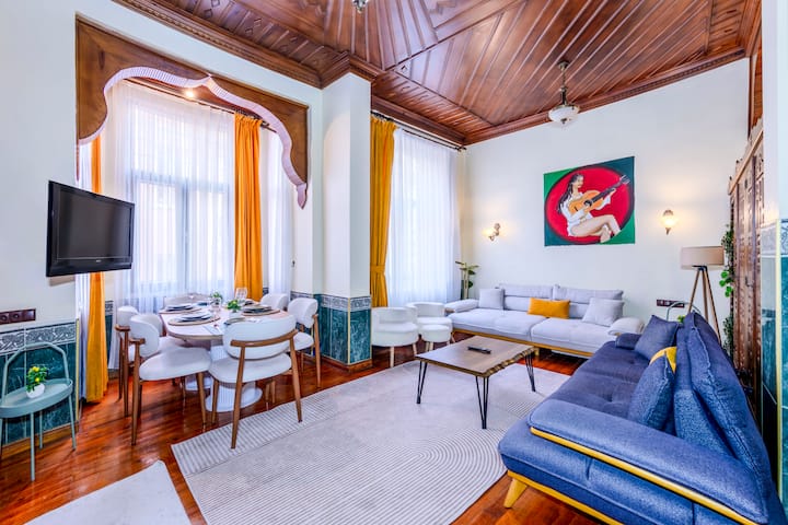 Central, Ottoman House,5br,5bath,5ac Triplex@large - İstanbul
