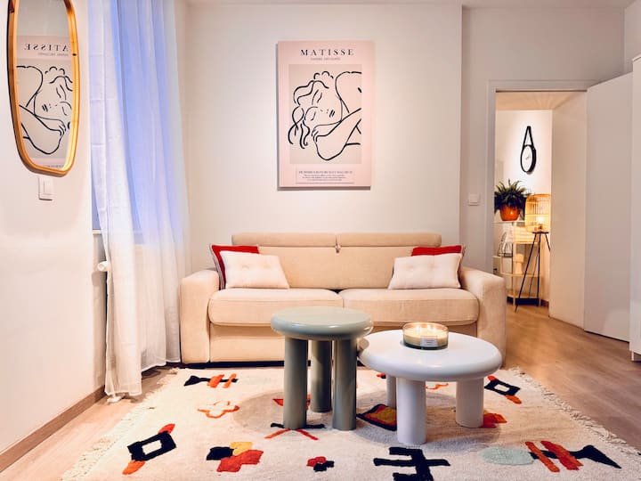 Casa Lys - Queen Bed & Bohemian Spirit - Liège