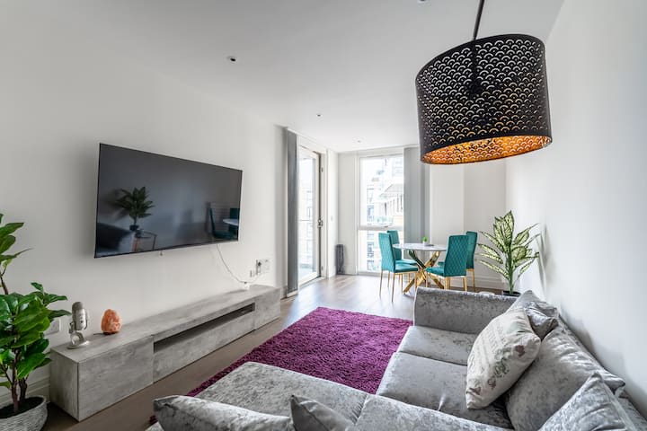 Modern Cozy Kingston Flat, 5 Mins To Train Station - Thames Ditton