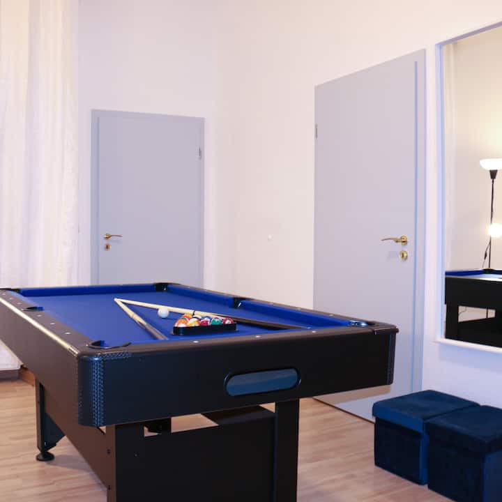 Billardtisch-parkplatz-140qm-yr Apartment - Budziszyn