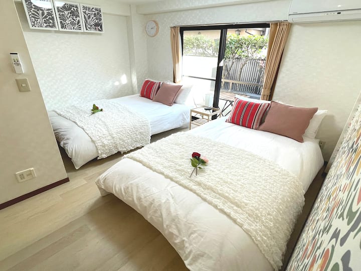 #3 Wifi無料＆新宿まで2分！清潔、安全、お洒落な部屋！ - Shinjuku City