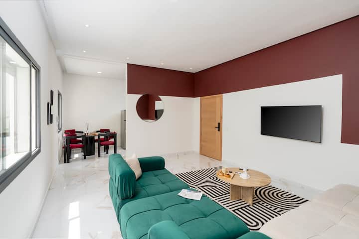 Goodmove Refined 2br Living In Prime Hay Riad - Rabat